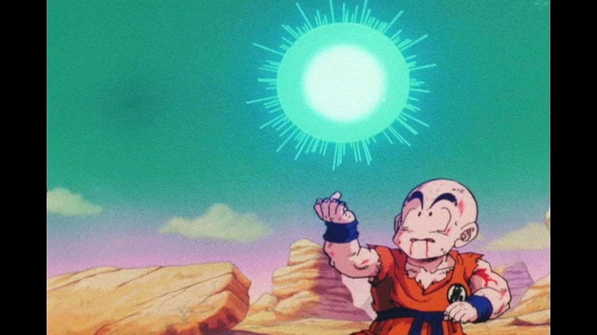 Dragon Ball Z - Arc 1 Épisode 34 : Tire, Krilin ! Un Genkidam empli d ...