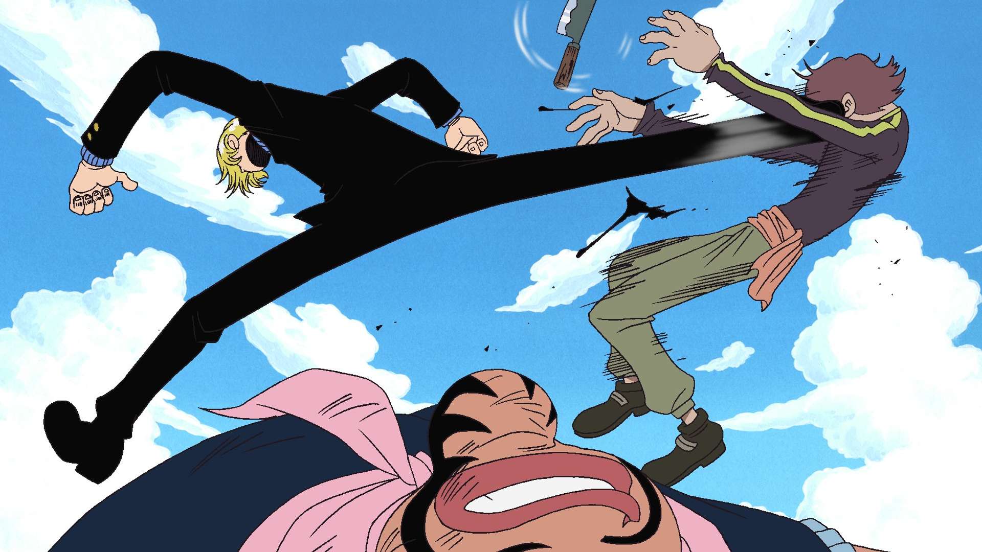 One Piece : Saga 01 - East Blue - 1 Épisode 25 : Explosion de coups de ...